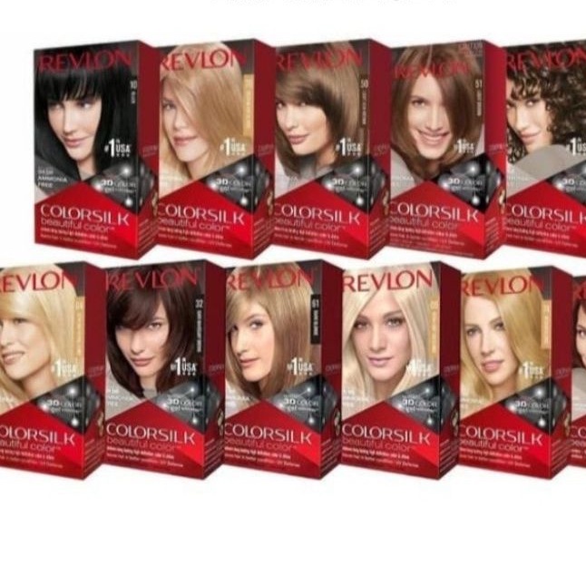 Jual (box) revlon colorsilk beautiful color exp 2025 | Shopee Indonesia