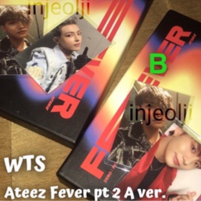 Jual ateez fever part 2 a ver album+pc | Shopee Indonesia