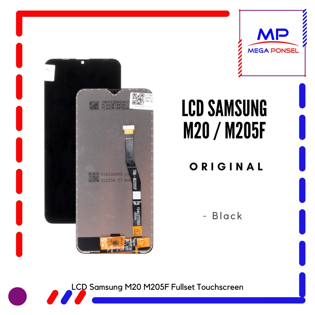 Jual LCD Samsung M20 M205F Fullset Touchscreen | Shopee Indonesia