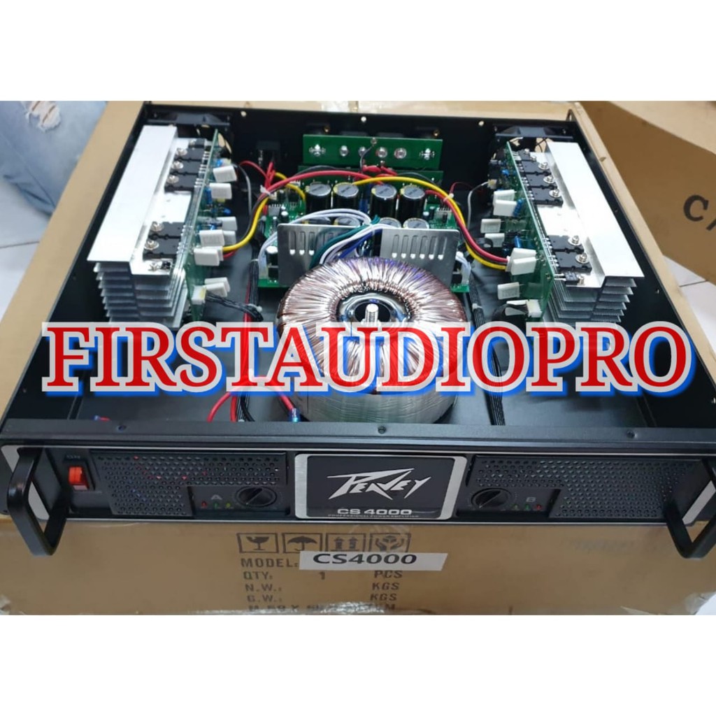 Jual POWER AMPLIFIER PEAVEY CS 4000 / CS4000 GRADE A++ | Shopee Indonesia