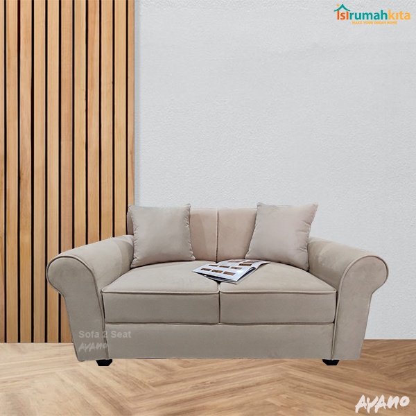 Jual Sofa 2 Seat AYANO Minimalis Design - IRK | Shopee Indonesia