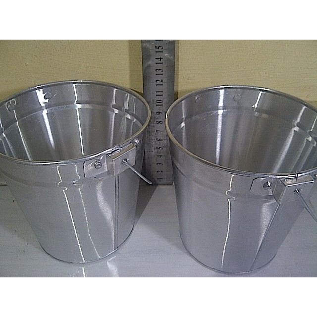 Jual Ember Mini Aluminium Ukuran 12cm Polos Tidak Dicat | Shopee Indonesia