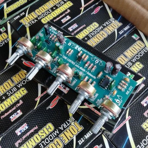 Jual TONE CONTROL MONO RANIC 212 PLUS MIDLE PLUS SUBWOOFER | Shopee ...