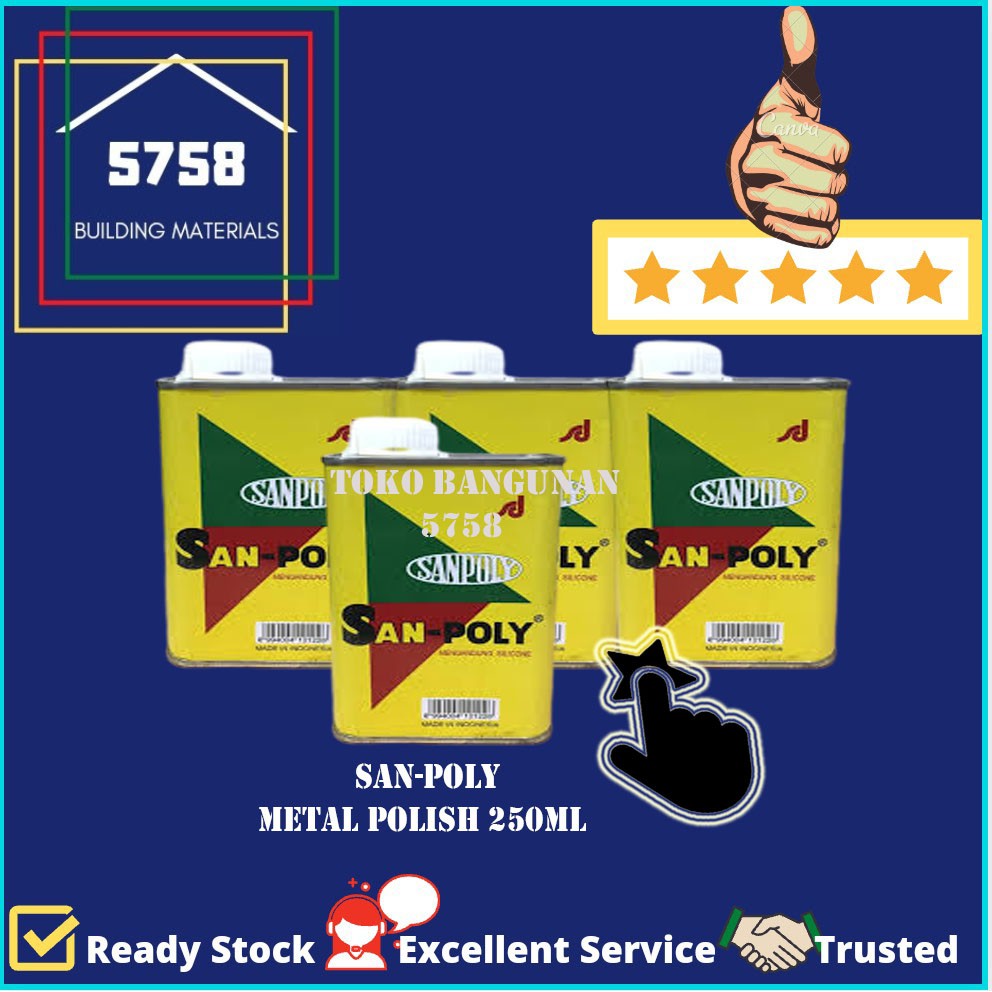 Jual SANPOLY Sanpolly Pengkilat Pengkilap Polish Poles Motor Mobil ...