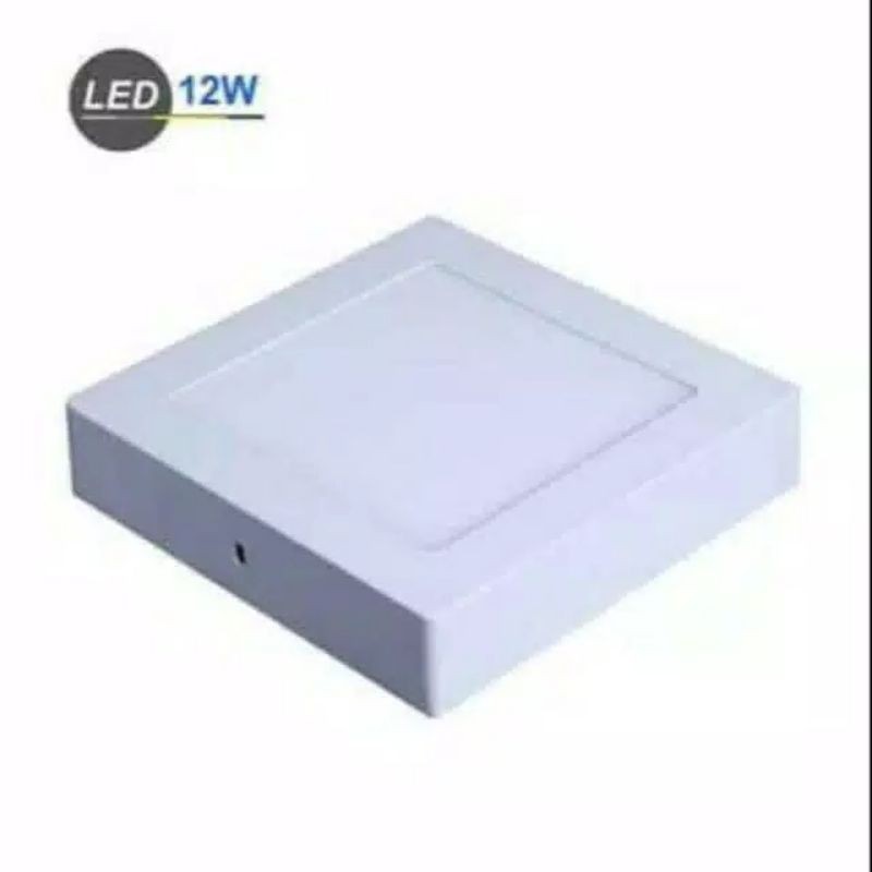 Jual Lampu downlight led panel OB kotak 12watt outbow 12 watt square 12w | Shopee Indonesia