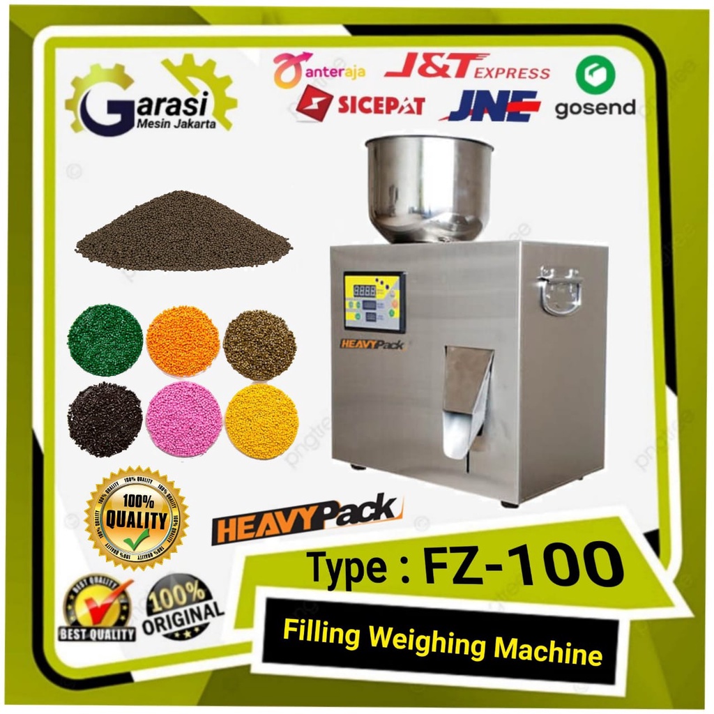 Jual Mesin Pengisian Bubuk Powder & Granule FZ-100 Heavypack | Shopee ...