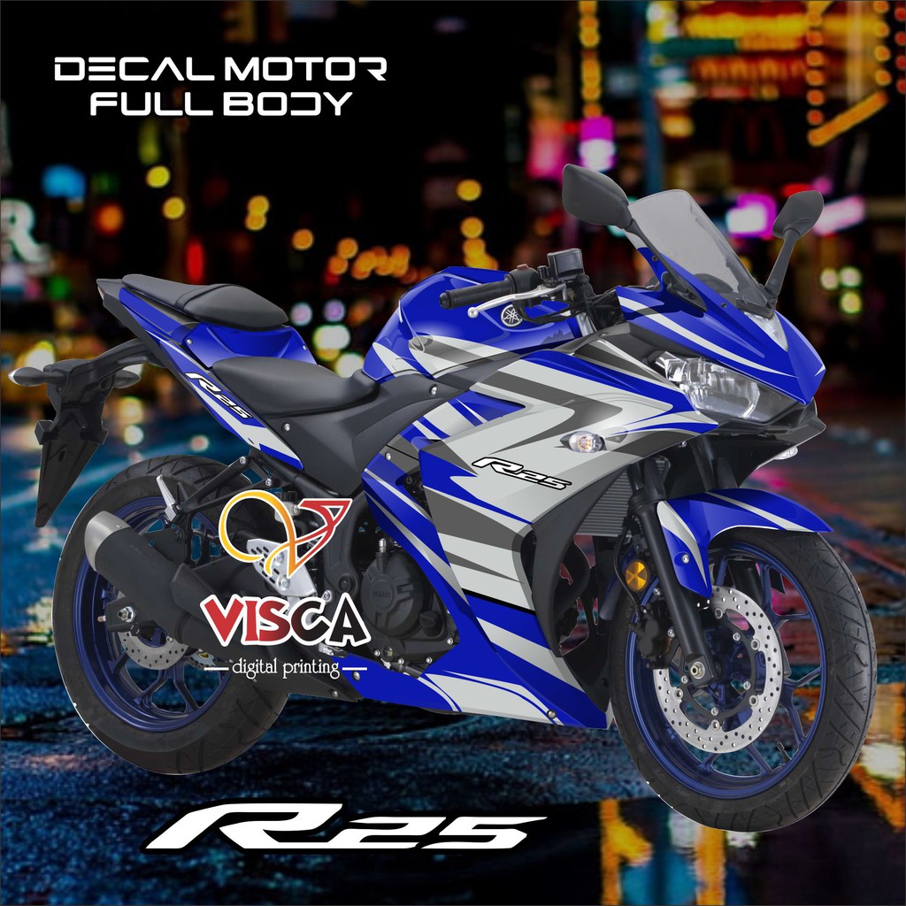 Jual Decal R25 Old Full Body Stiker R25 Old Full Body Dekal R25 Old ...
