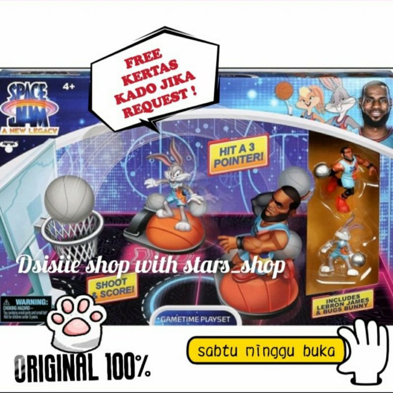 Jual Space Jam A New Legacy Game Playset Leabron James - Bugs Bunny ...