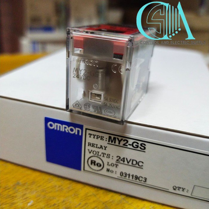 Jual RELAY MY2-GS 24VDC OMRON | Shopee Indonesia