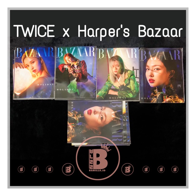 Jual [Ready Stock] TWICE x Harper's Bazaar majalah Harpers Bazaar | Shopee Indonesia