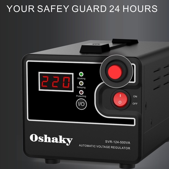 Jual stabilizer digital oshaky outomatic voltase regulator svr-124 ...