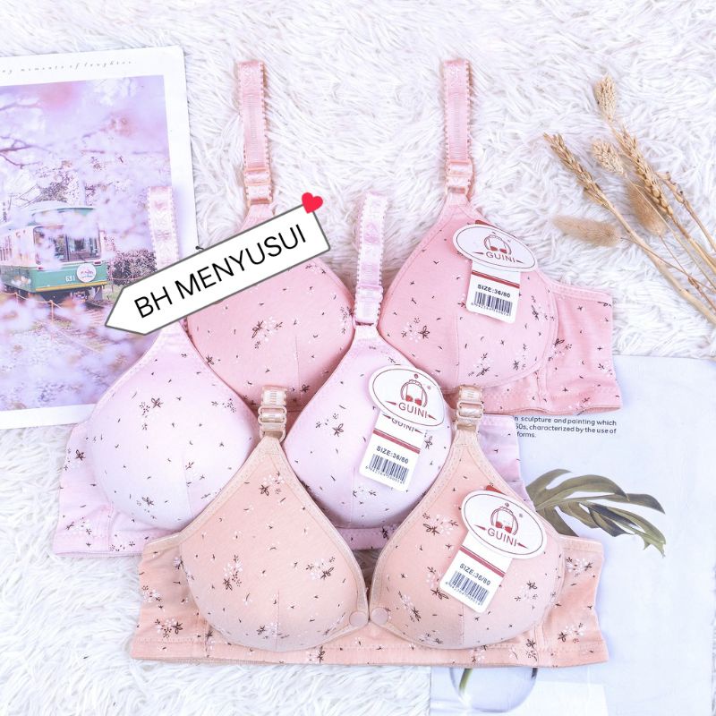 Jual BH MENYUSUI BRA BUSUI KEMAHILAN MOTIF BUNGA 36 38 40 42 (bh busui ...