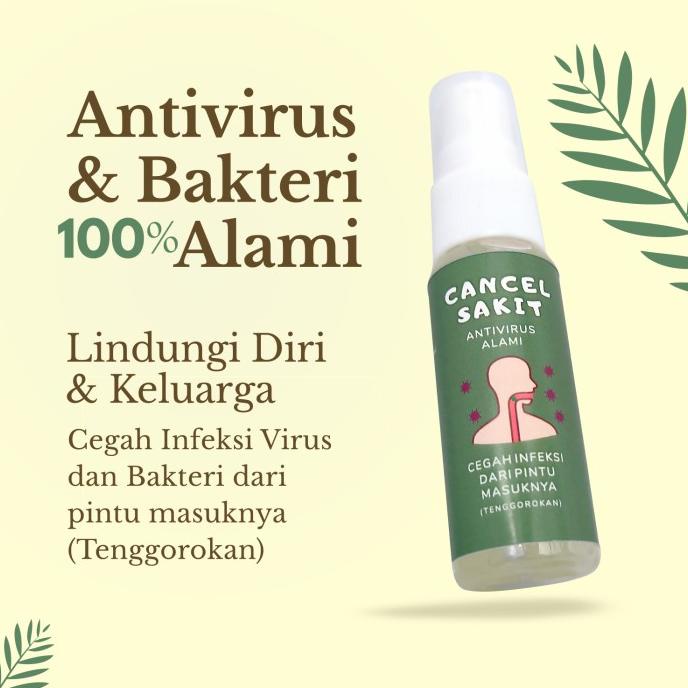 Jual Cancel Sakit Spray - Anti Virus dan Bakteri Alami | by Hegar ...
