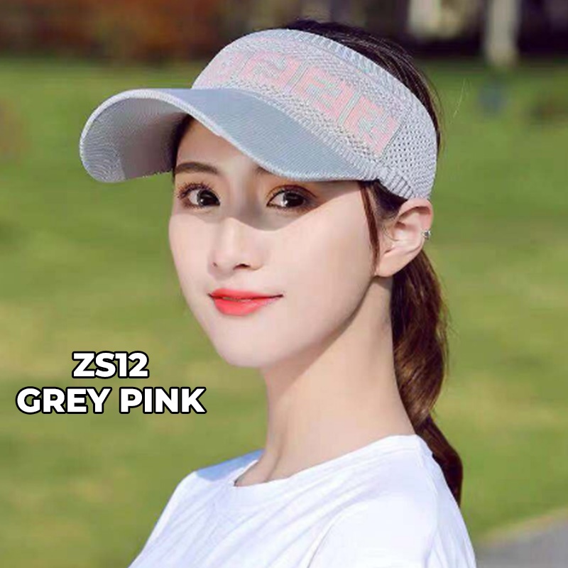 Jual TOPI SENAM WANITA SUMMER ZUMBA SEPEDA PANTAI SPORT ANTI UV TENIS TENNIS GOLF KOREA WANITA ...