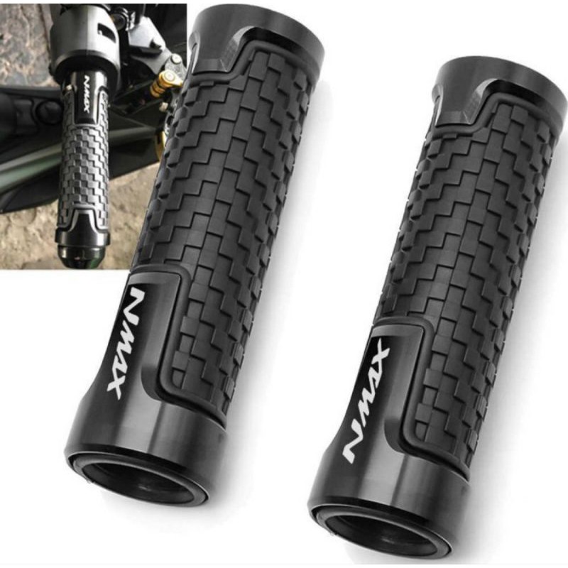 Jual handle grip handgrip karet stang logo NMAX pnp NEW NMAX dan NMAX ...