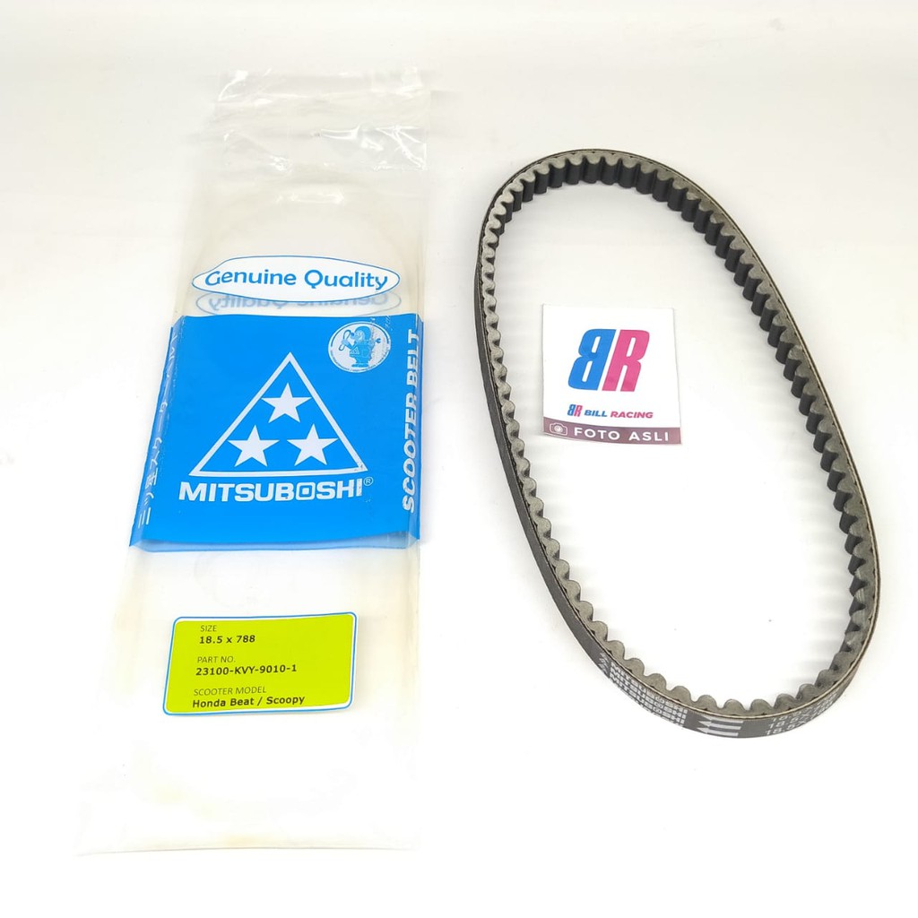 Jual VBELT MITSUBOSHI HONDA BEAT SCOOPY KARBU V-BELT V BELT FANBELT | Shopee Indonesia