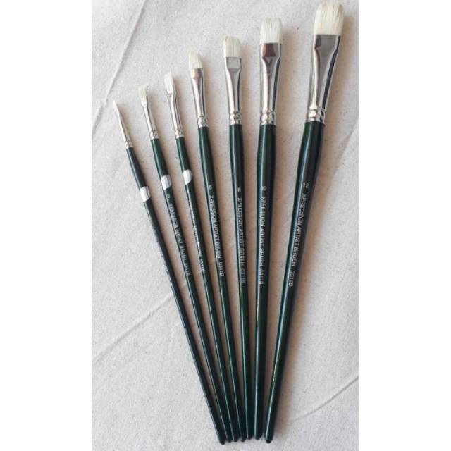 Jual Kuas Flat Gagang Panjang Type XP 0311B | Shopee Indonesia