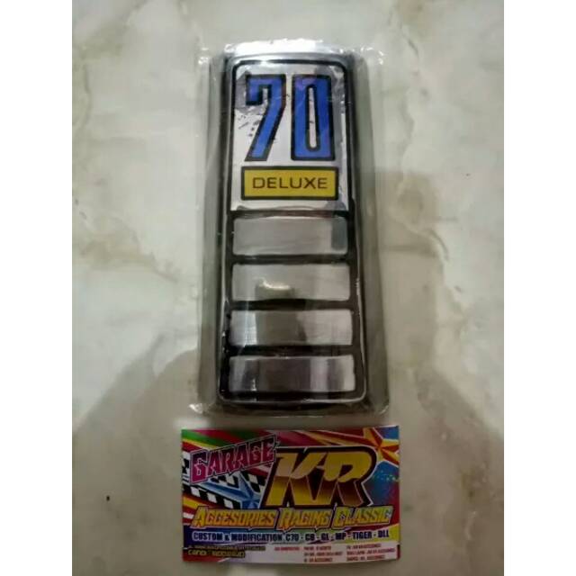 Jual Emblem C70 Old bahan besi tebal repro | Shopee Indonesia