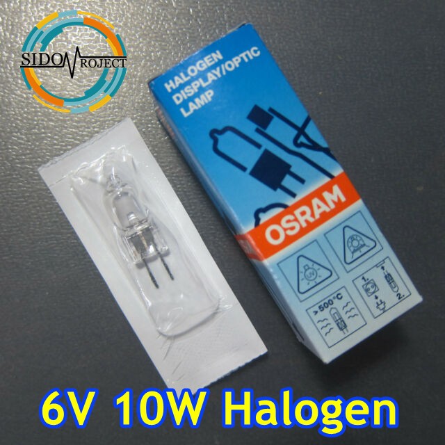 Jual Photometer Lamp 6V 10W Osram Microscope Original Lampu Halogen ...