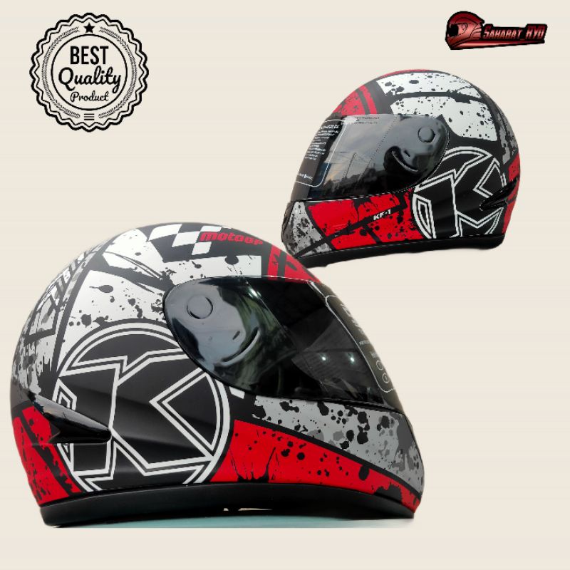 Jual HELM FULL FACE MURAH PAKET GANTENG SNI DEWASA PREMIUM KEREN MODIS ...