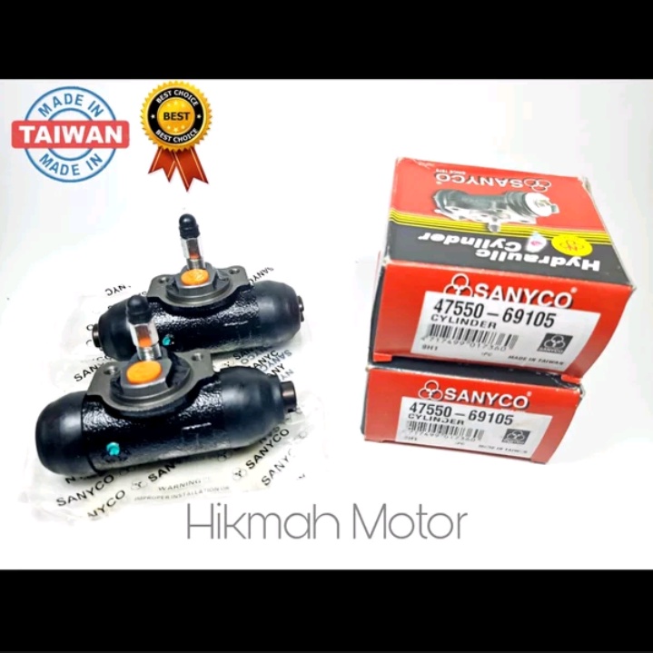 Jual SATU SET Master Rem Roda Wheel Cylinder BELAKANG atau Cylinder ...