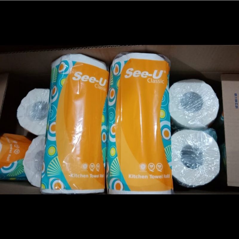 Jual Tisu Paseo kitchen 3rollx70sheet cooking calorine absorb tisu ...