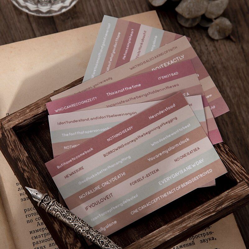 Jual LETTERS SENTENCE STICKER AESTHETIC JOURNAL NOTES DECO DIY | Shopee ...