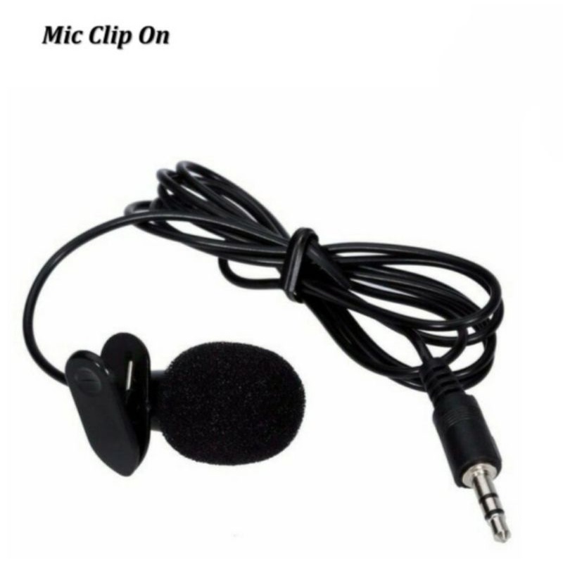 Jual MIC VLOG CLIP ON MICROPHONE MICROFON KLIP SMULE SING VIDEO ...