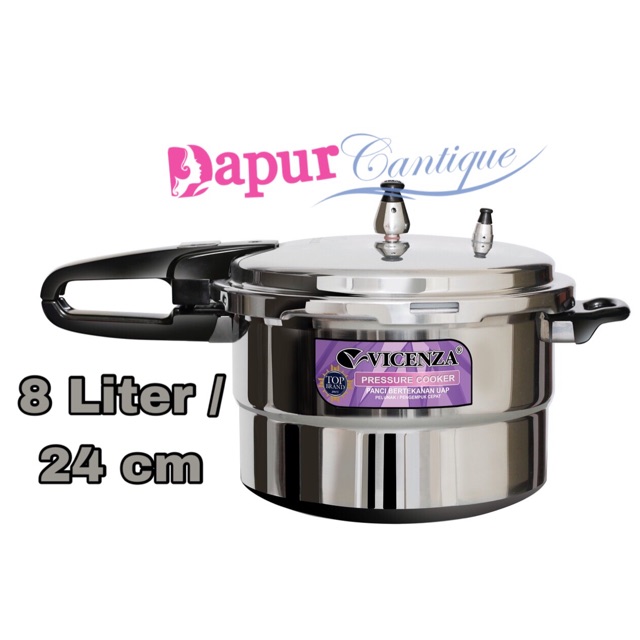 Jual Presto Vicenza / Pressure Cooker 8 Liter V324 | Shopee Indonesia