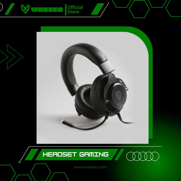 Jual Headset Gaming Rexus Thundervox HX25 - Hitam | Shopee Indonesia