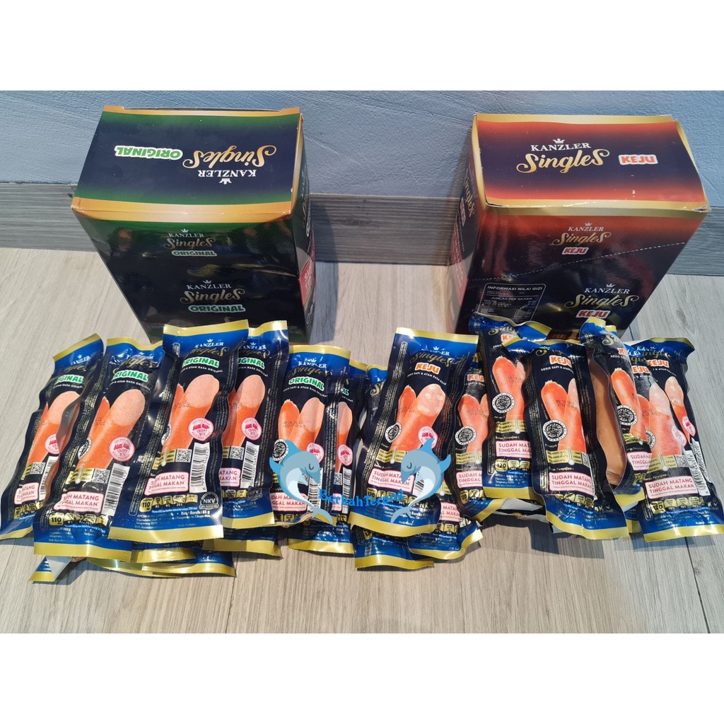 Jual Sosis Kanzler Singles Keju / Original / Mini / Hot / Bakso Keju ...