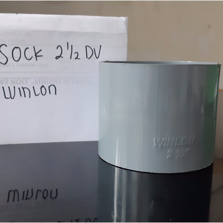 Jual SOCK / SOCKET / SAMBUNGAN 21/2 DV WINLON (SAMBUNGAN PIPA PVC ...