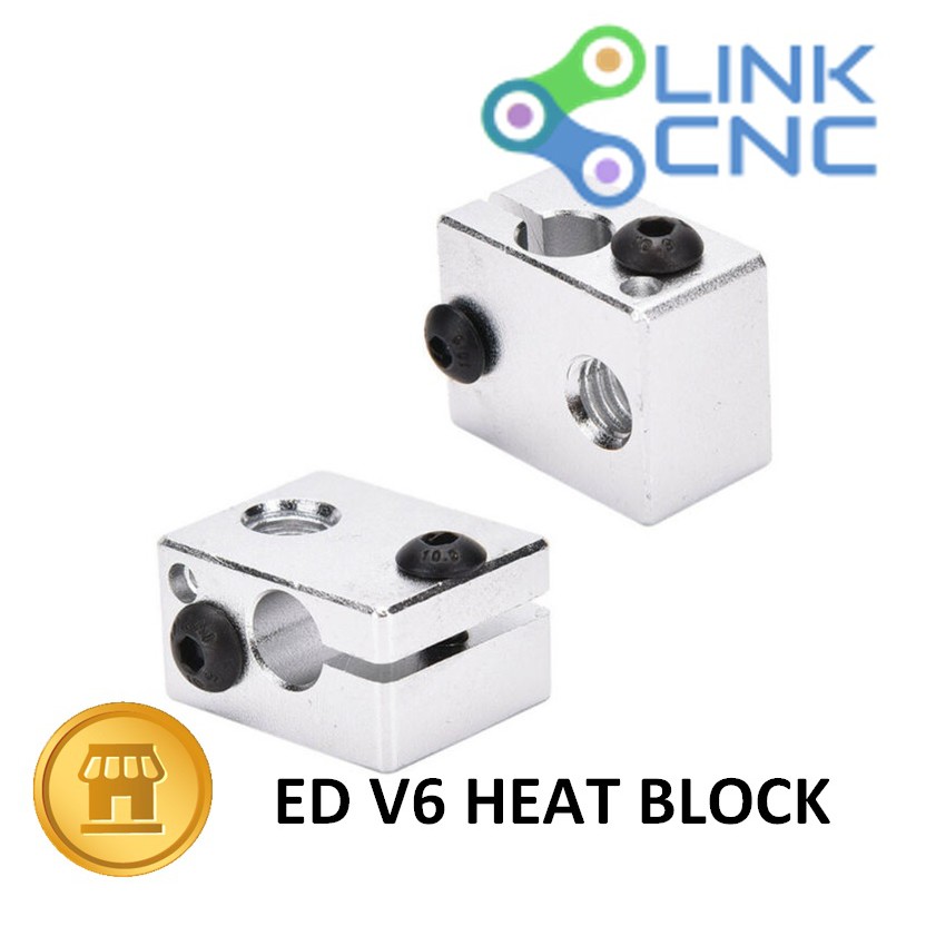 Jual Alumunium Heating Block Heat Block HeatBlock E3D V6 | Shopee Indonesia