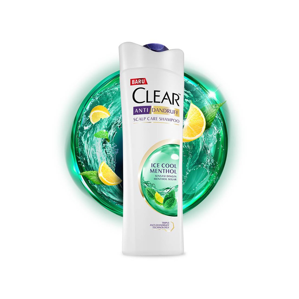 Jual CLEAR SHAMPOO MENTHOL SEGAR ICE COOL MENTHOL 160ML | Shopee Indonesia