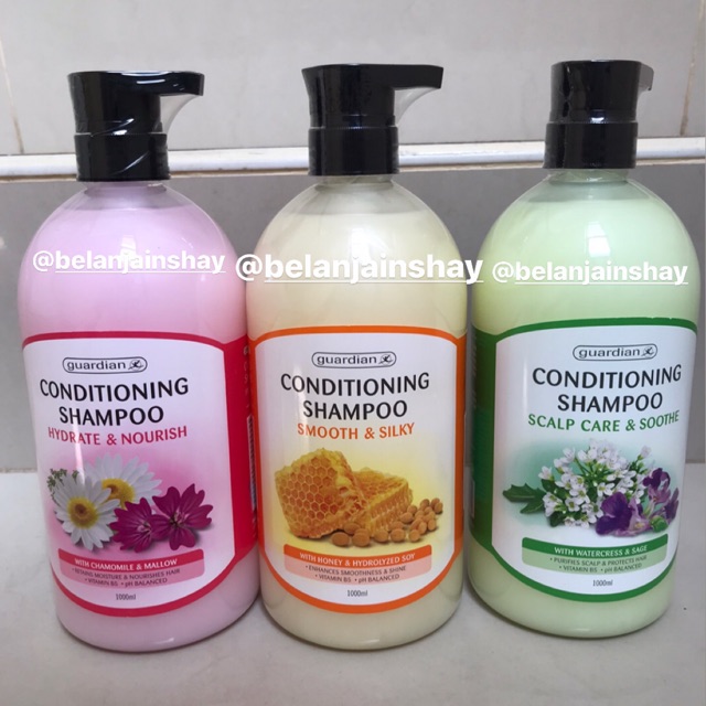 Jual GUARDIAN CONDITIONING SHAMPOO 1000ml (FREE PACKING) | Shopee Indonesia