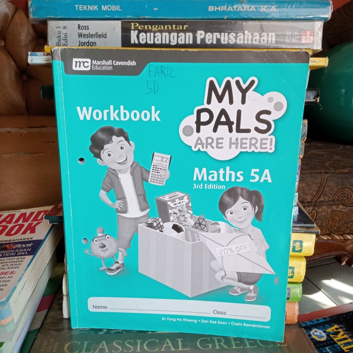 Jual ORI BUKU BEKAS MY PALS ARE HERE MATCH 5A ED 3 WORKBOOK | Shopee Indonesia