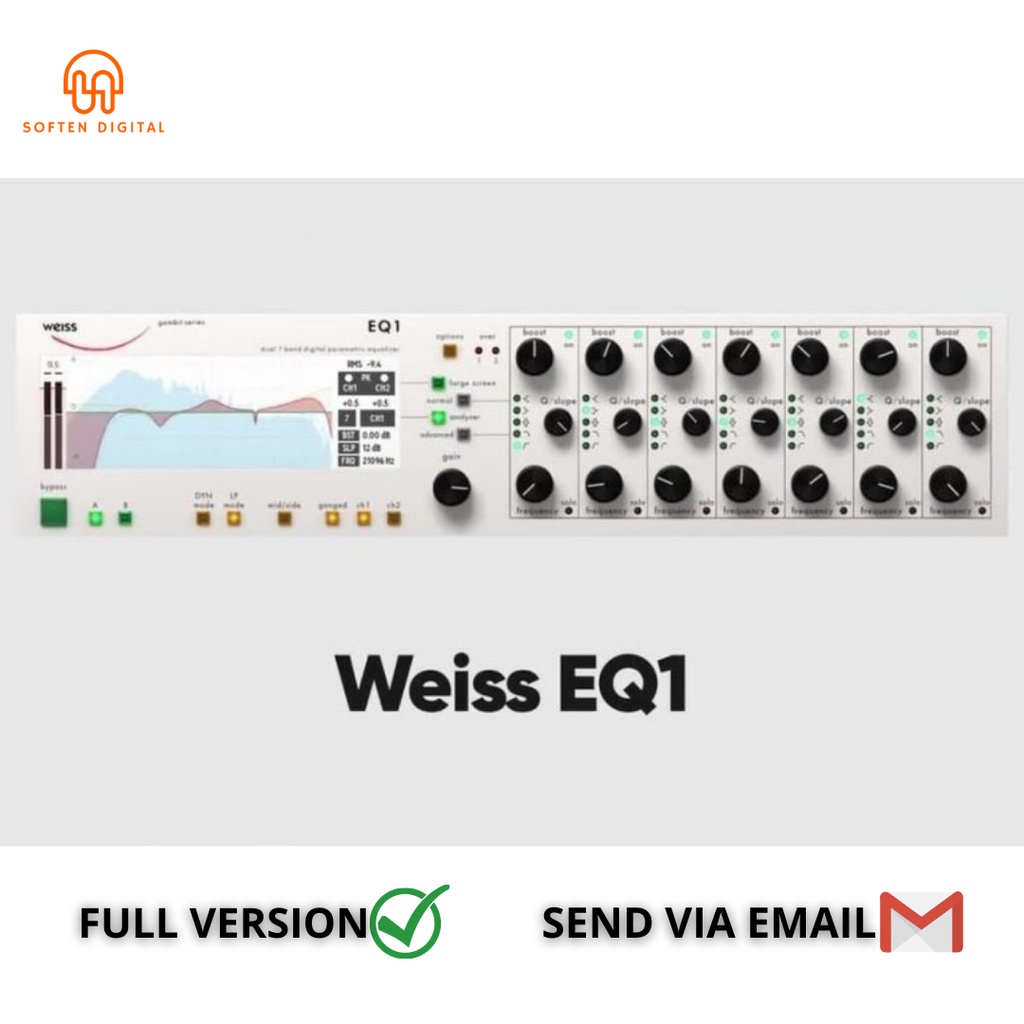 Jual Softube Weiss EQ-1 VST Plugin digital mastering equalizer - windows | Shopee Indonesia