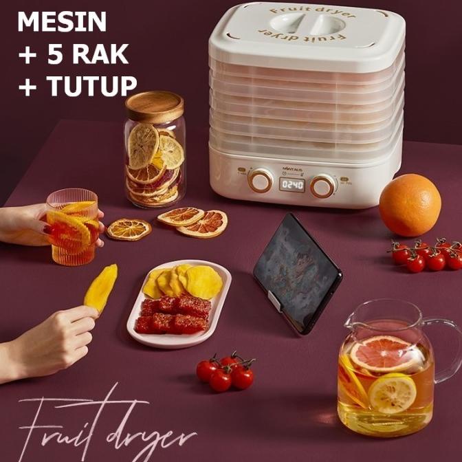 Jual Mesin Pengering Makanan Buah Dehidrator Listrik Elektrik ...