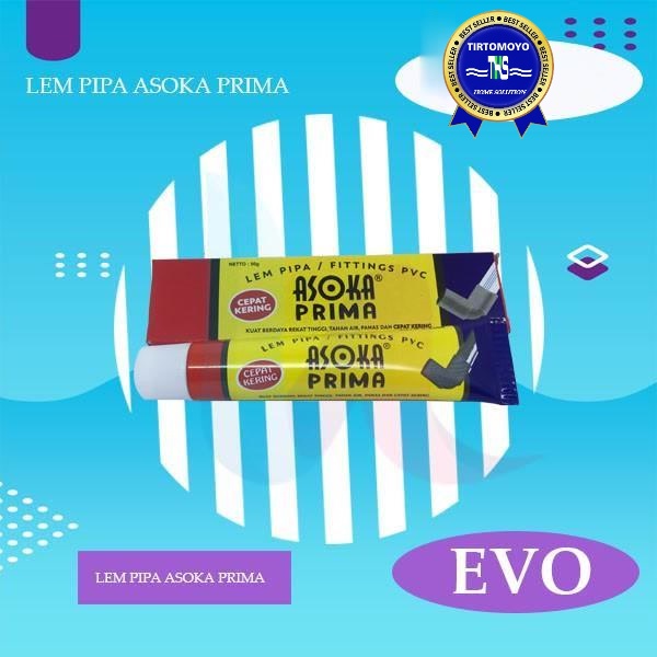 Jual Asoka Prima Tube Lem PVC Lem Pipa Terbaik Lem Proyek | Shopee ...