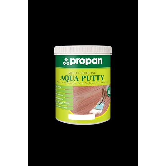 Jual PROPAN AQUA PUTTY DEMPUL KAYU WATER BASED 1LITER | Shopee Indonesia