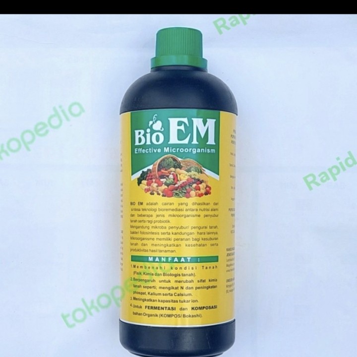 Jual PUPUK CAIR BIO EM UNTUK FERMENTASI TANAMAN 100ML ORIGINAL | Shopee ...
