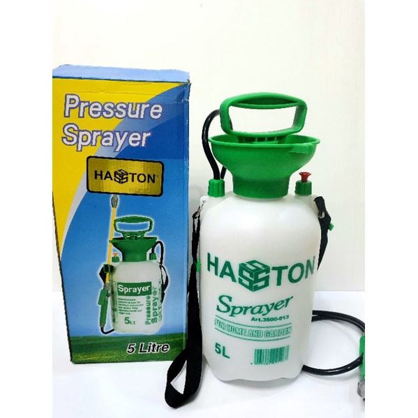 Jual Pressure sprayer hama / alat semprotan disinfektan 5 Liter Hasston ...