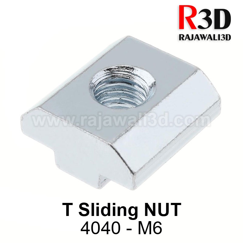 Jual T Nut M6 Tee Nut T Sliding Nut 40-M6 Square Aluminium Profile 4040 | Shopee Indonesia
