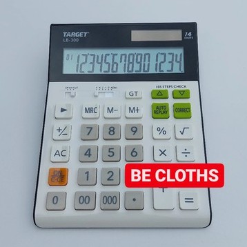 Jual Target LB-300 Check Correct Kalkulator Desktop Meja Office 14 ...