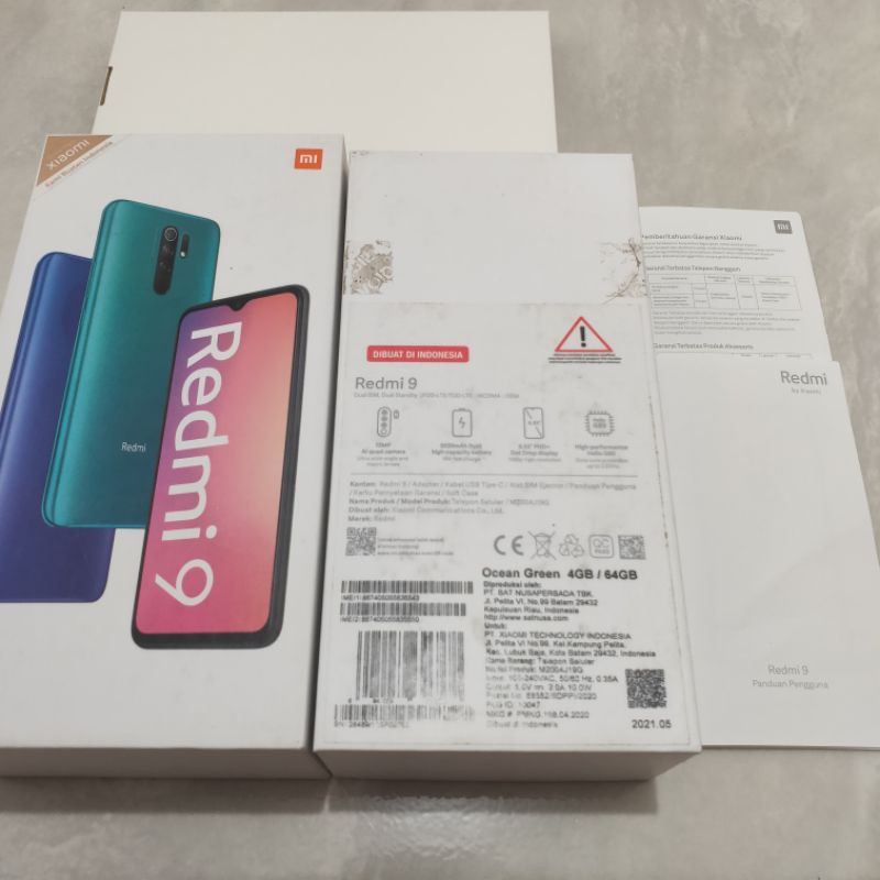 Jual Dus Box Redmi 9 Original Bawaan | Shopee Indonesia