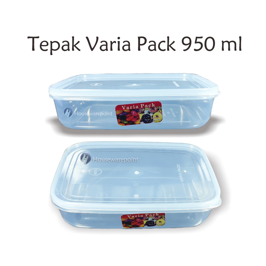 Jual 6 pcs Tepak plastik bening/ kemasan plastik serbaguna/ packaging ...