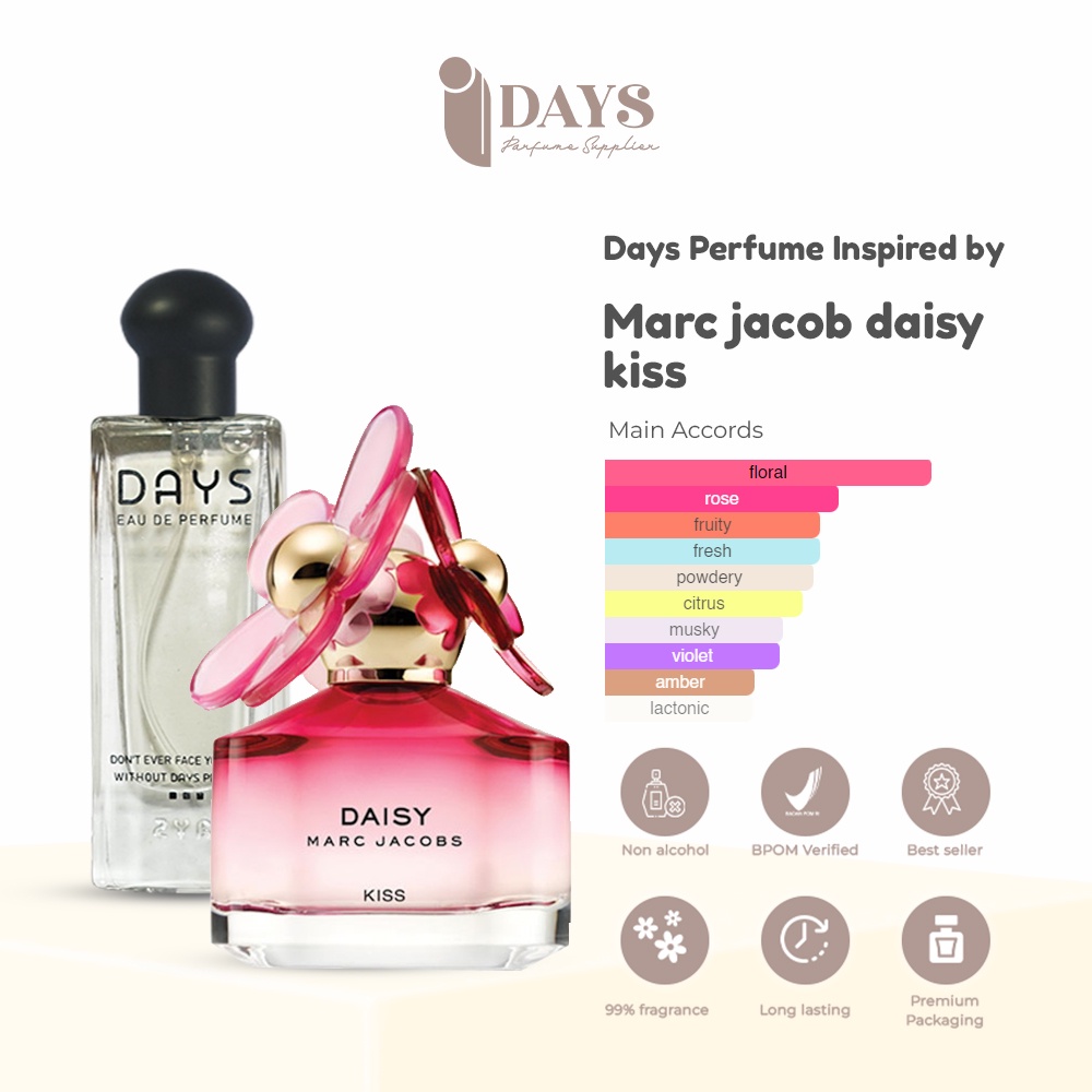 Jual Days Parfum Inspired by Marc Jacob Daisy Kiss | Shopee Indonesia