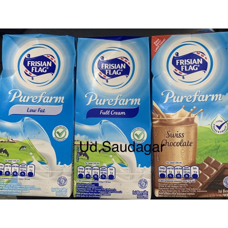 Jual Frisian Flag Susu UHT 900ml 900 ml Low Fat Full Cream Coklat | Shopee Indonesia