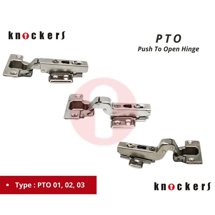 Jual Knockers Engsel Push To Open PTO | Shopee Indonesia