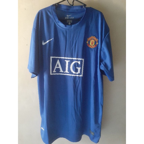 Jual Jersey MU Third Biru 2008/2009 | Shopee Indonesia